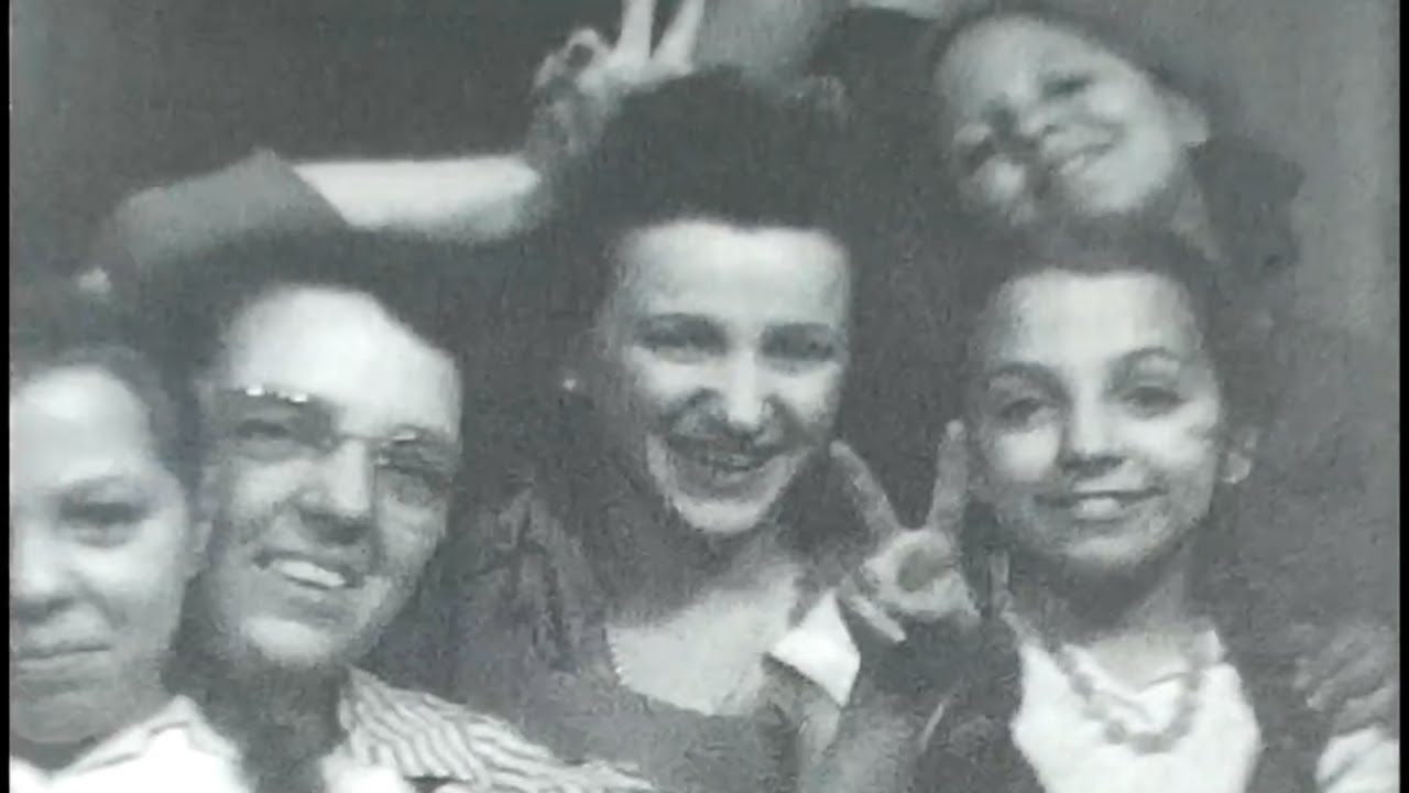 1940's American Post War Family Home Movie Vintage Black and White ...