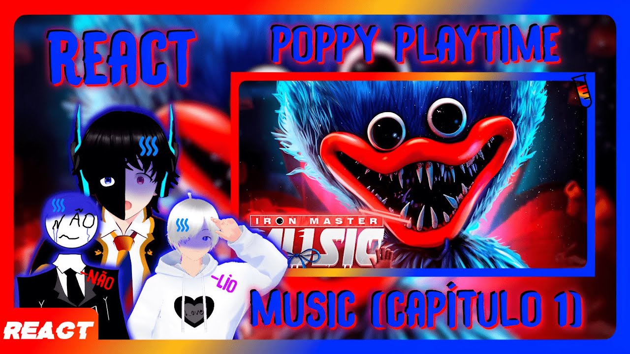REACT - É Hora de Brincar | Poppy Playtime (Capítulo 1 ...