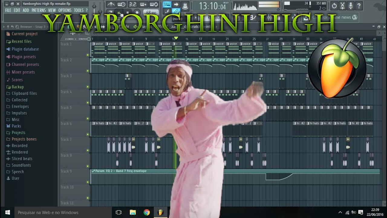 A$AP Mob - Yamborghini High ft. Juicy J FL Studio Remake (FLP Download ...