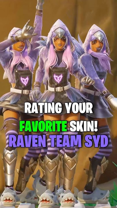 The NEW RAVEN TEAM SYD SKIN in FORTNITE… - YouTube