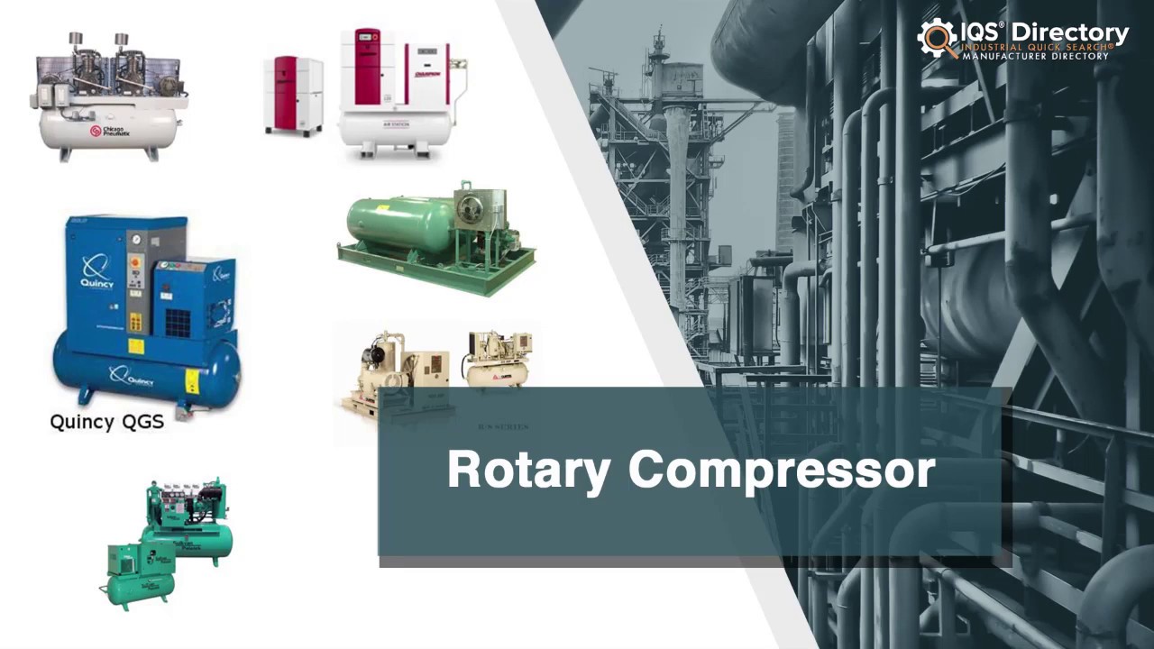 Rotary Compressor Manufacturers, Suppliers, and Industry Information ...