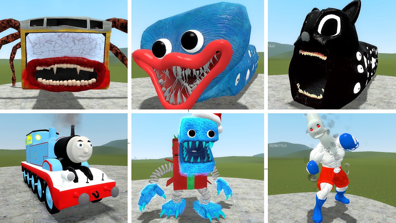 ALL MONSTER - BOXY BOO, HUGGY EATER, BUS TAMUS, CURSED THOMAS, HULK ...