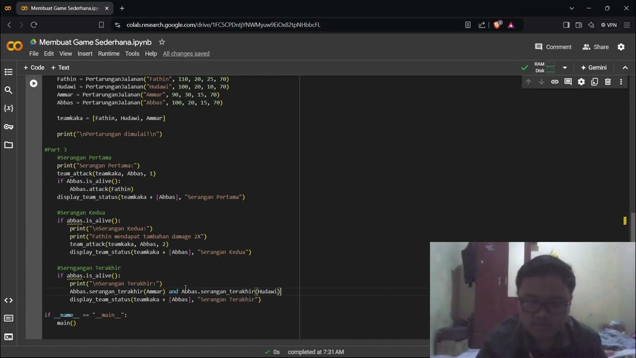 MEMBUAT GAME SEDERHANA MENGGUNAKAN PYTHON!!! | Part 3 - YouTube