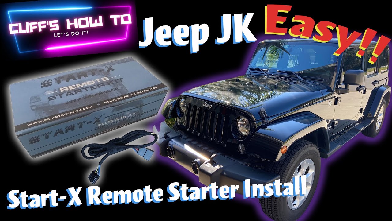 Jeep Wrangler JK Smart X Auto Start Plug and Play Install, Including ...