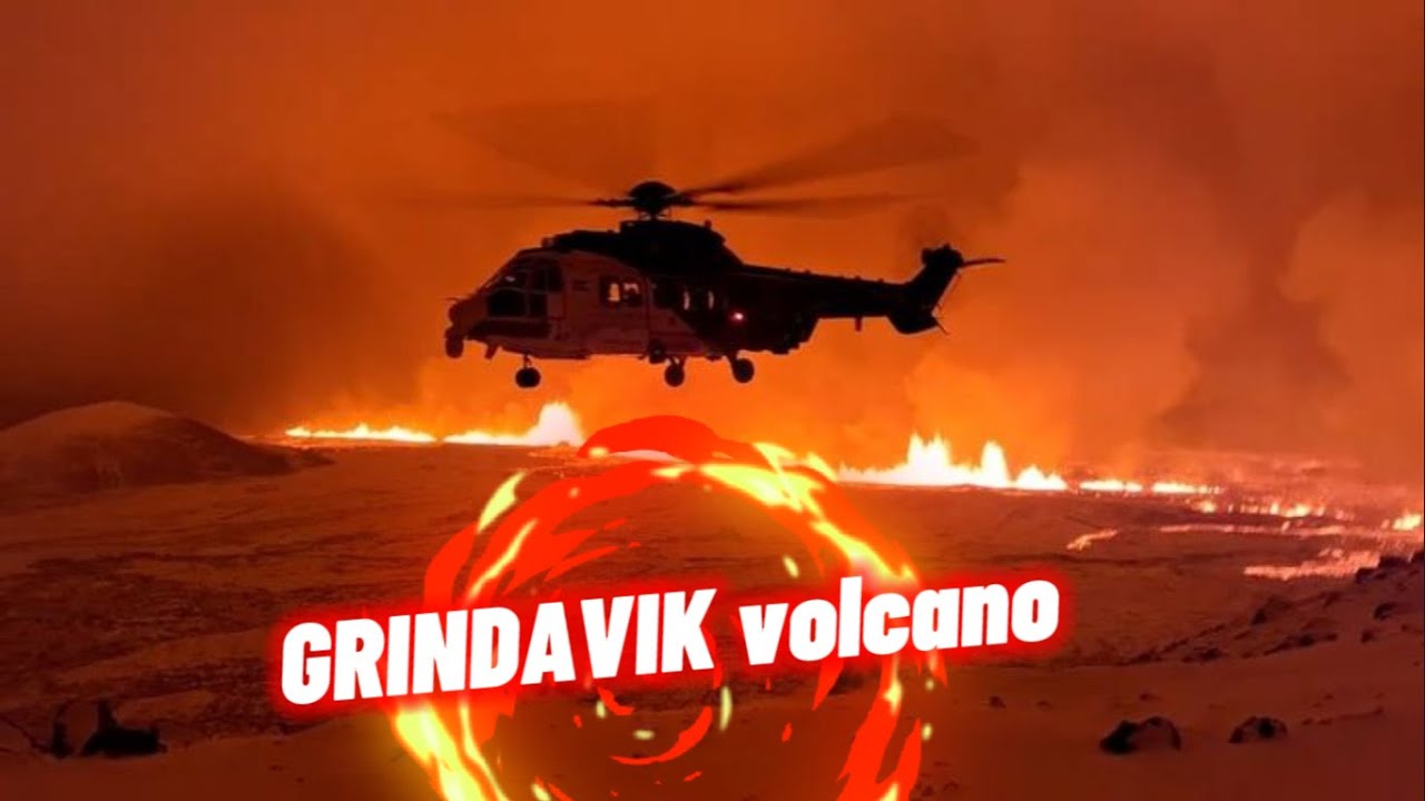 Fear: Terrifying footage of Iceland volcano eruption - YouTube