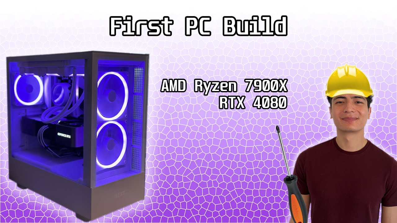 First Time Building a PC: Nvidia RTX 4080 and AMD Ryzen 7900x [White ...