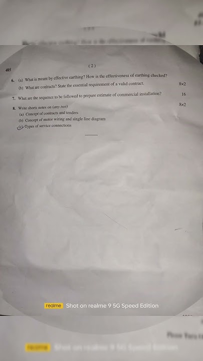 # jharkhand polytechnic 4th semester electrical estimating and costing question paper 2024 - YouTube