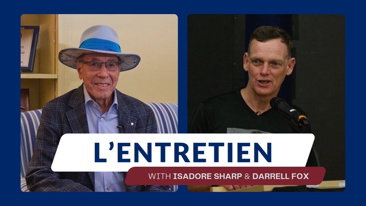 A visit from Darrell Fox and Isadore Sharp - YouTube