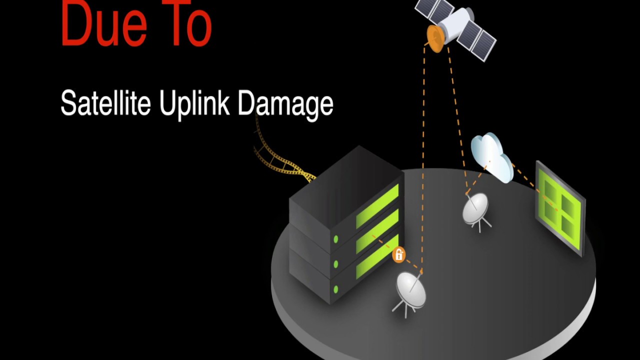 Satellite Uplink Damage Notice - YouTube