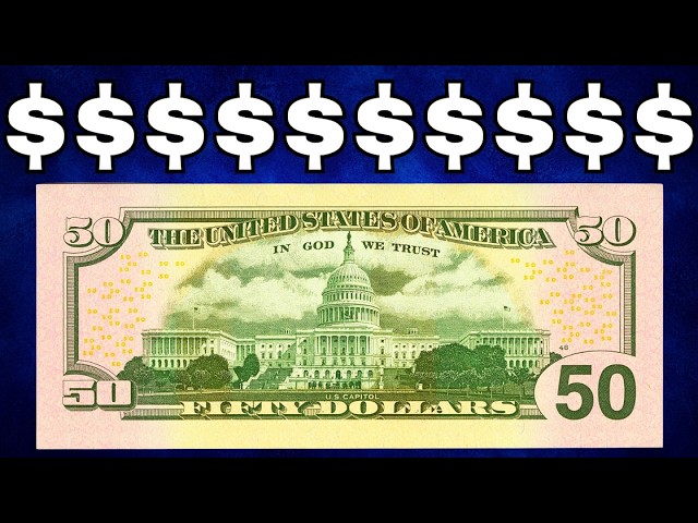 50 Dollar Bill Back