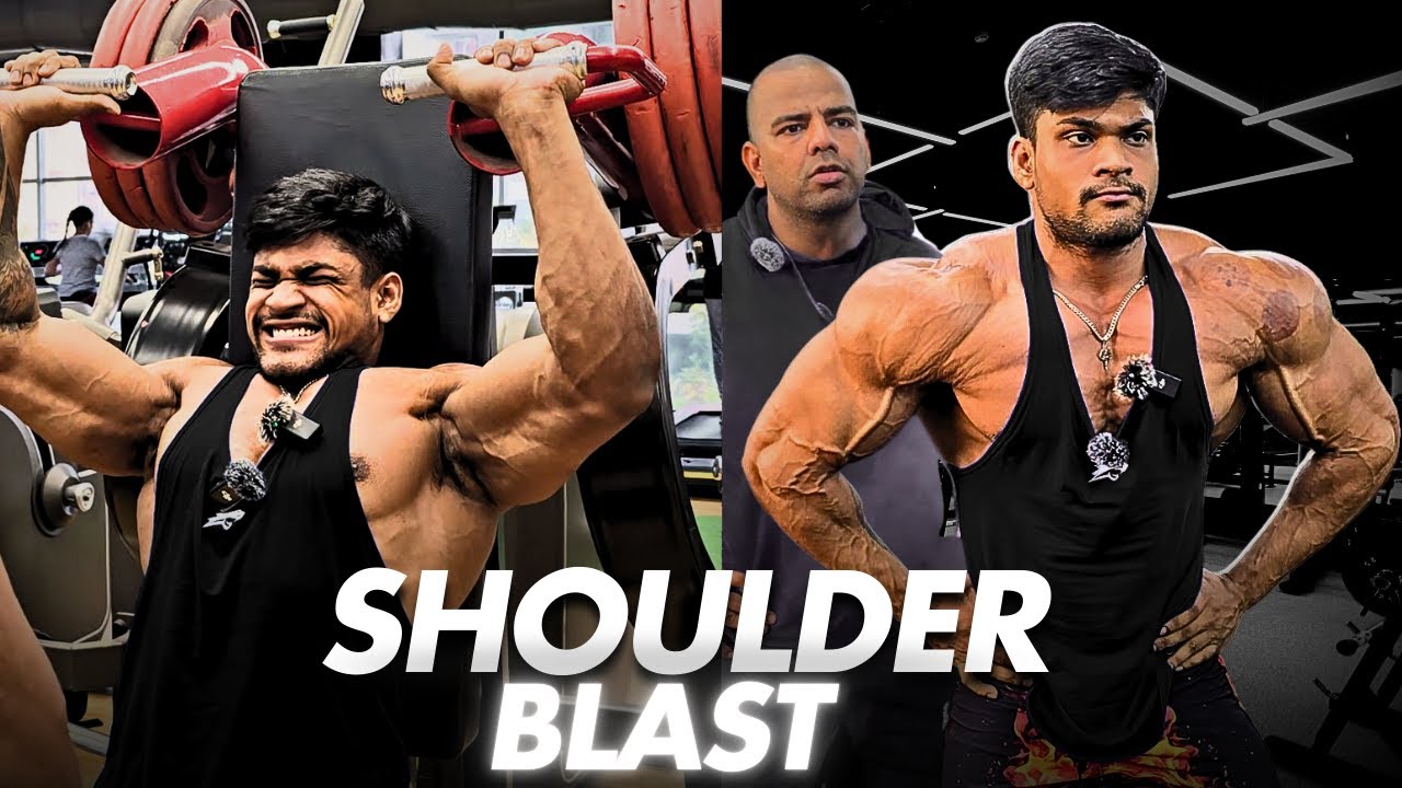 SHOULDER BLAST || UNSTOPPABLE SID || TEAM UNSTOPPABLE SID - YouTube