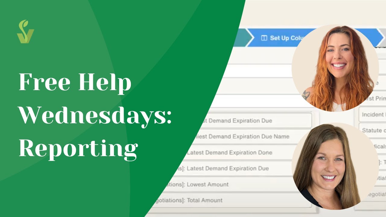 Free Help Wednesdays: Filevine Reporting - YouTube