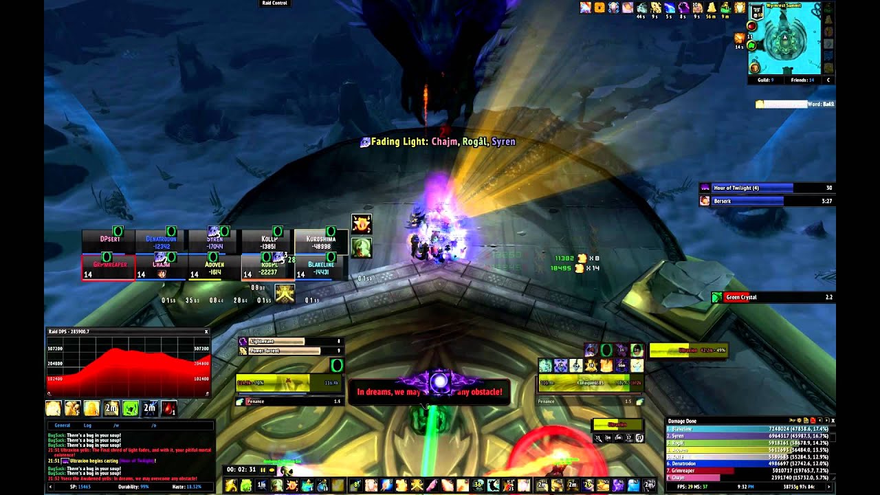 Ultraxion heroic 10 man - Return to Insanity (Destromath - EU) - YouTube