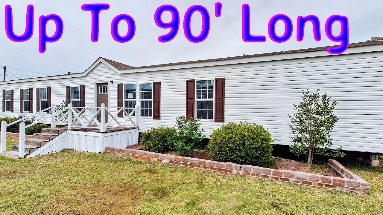 Extra LONG and WIDE single section. Over 80 foot long - YouTube