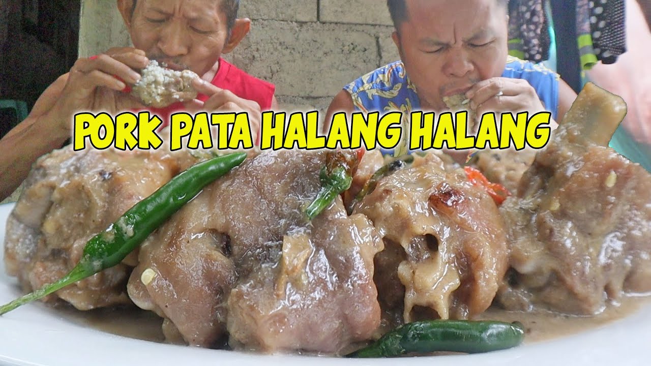 PORK PATA HALANG HALANG - YouTube