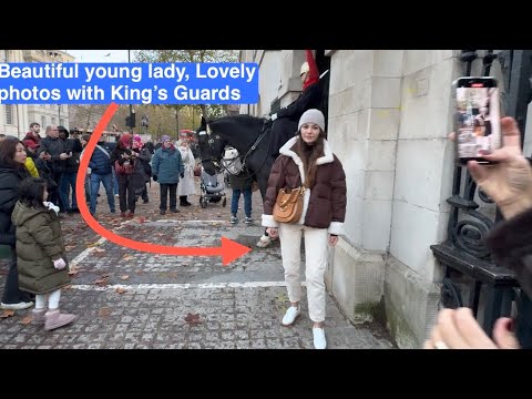 Beautiful young lady, Lovely PHOTOS with KING’S GUARDS ️ #kingsguard ...