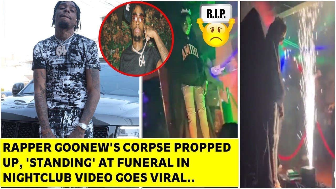 RAPPER CORPSE ON STAGE STANDING UP FOR FUNERAL IN NIGHTCLUB - YouTube