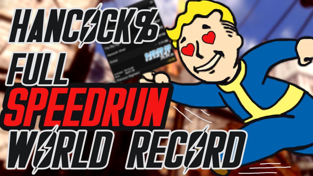 Fallout 4 Hancock% Debut World Record Speedrun - YouTube