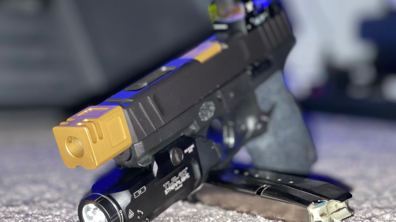 CUSTOM S&W SD9VE with Streamlight TLR10 - YouTube