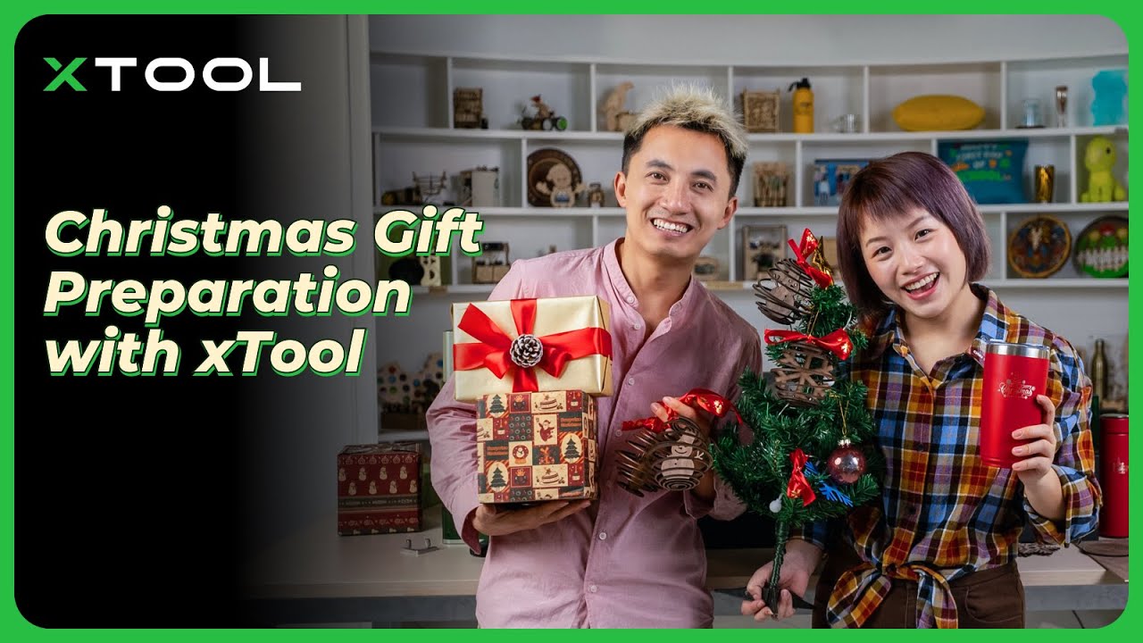 Christmas Gift Preparation with xTool - YouTube