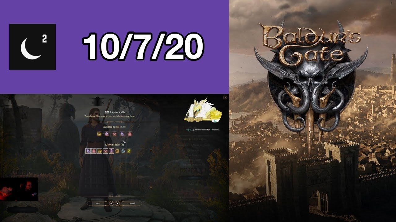 [10/7/20] - BG3 w/ Vigor, Soda & Surefour the D&D gang of hell - YouTube
