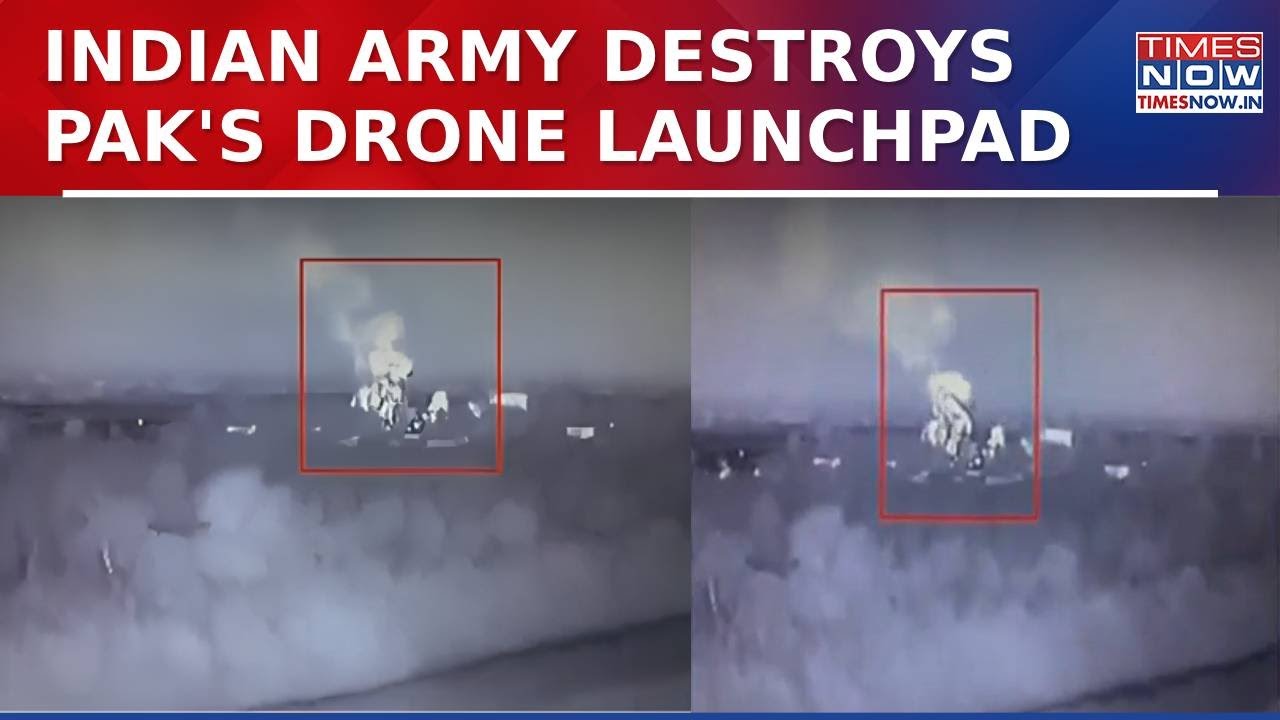 Indian Army Destroys Pakistan's Drone Launchpad, Strikes Pak Post | Jammu | Operation Sindoor ...
