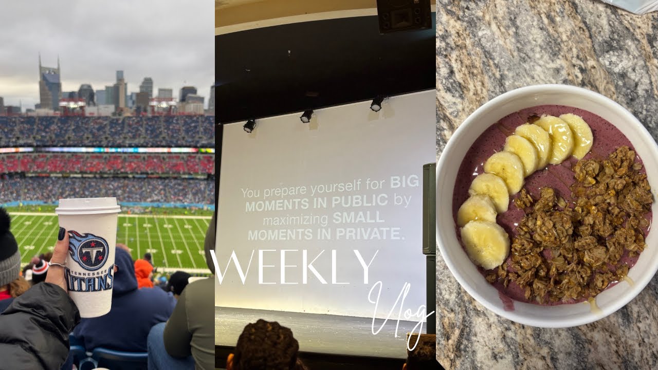 WEEKLY VLOG +cleaning+NFL football game+gym - YouTube