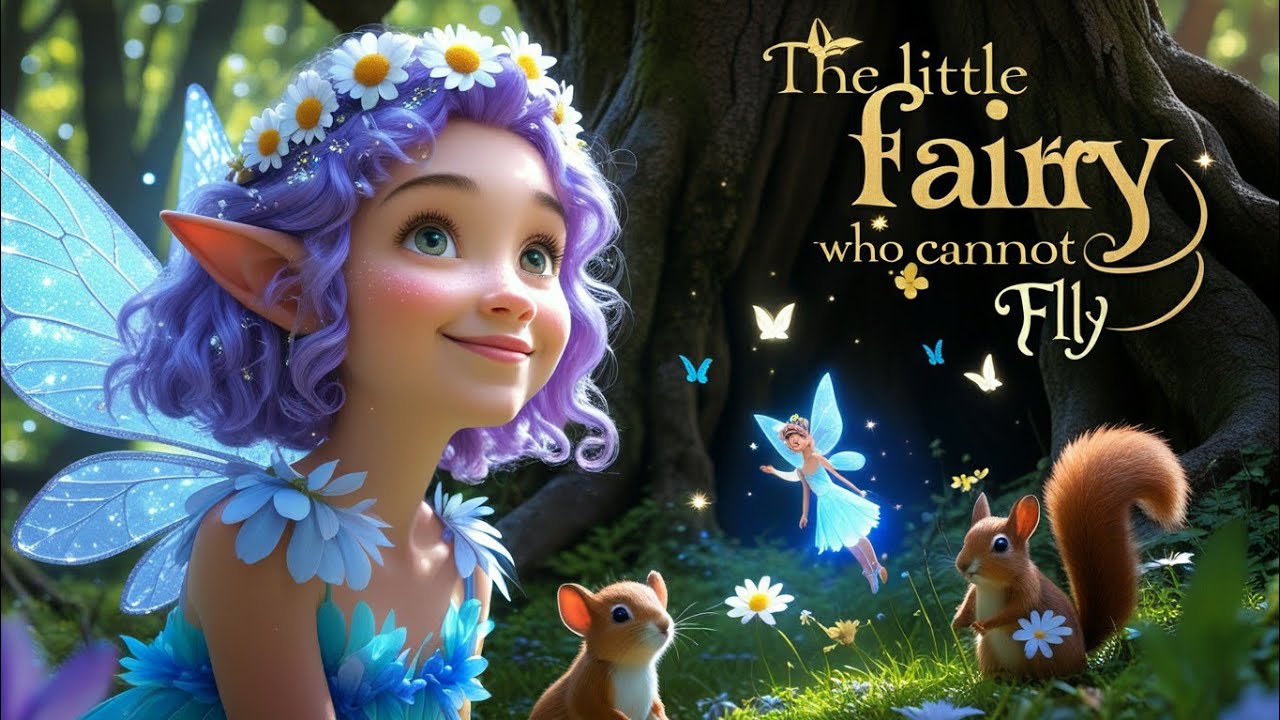 "The Little Fairy Who Couldn’t Fly | Magical Bedtime Story for Kids ...