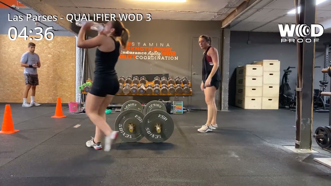 Las Parses: Qualifier Wod 3 - Barcelona Throwdown - YouTube