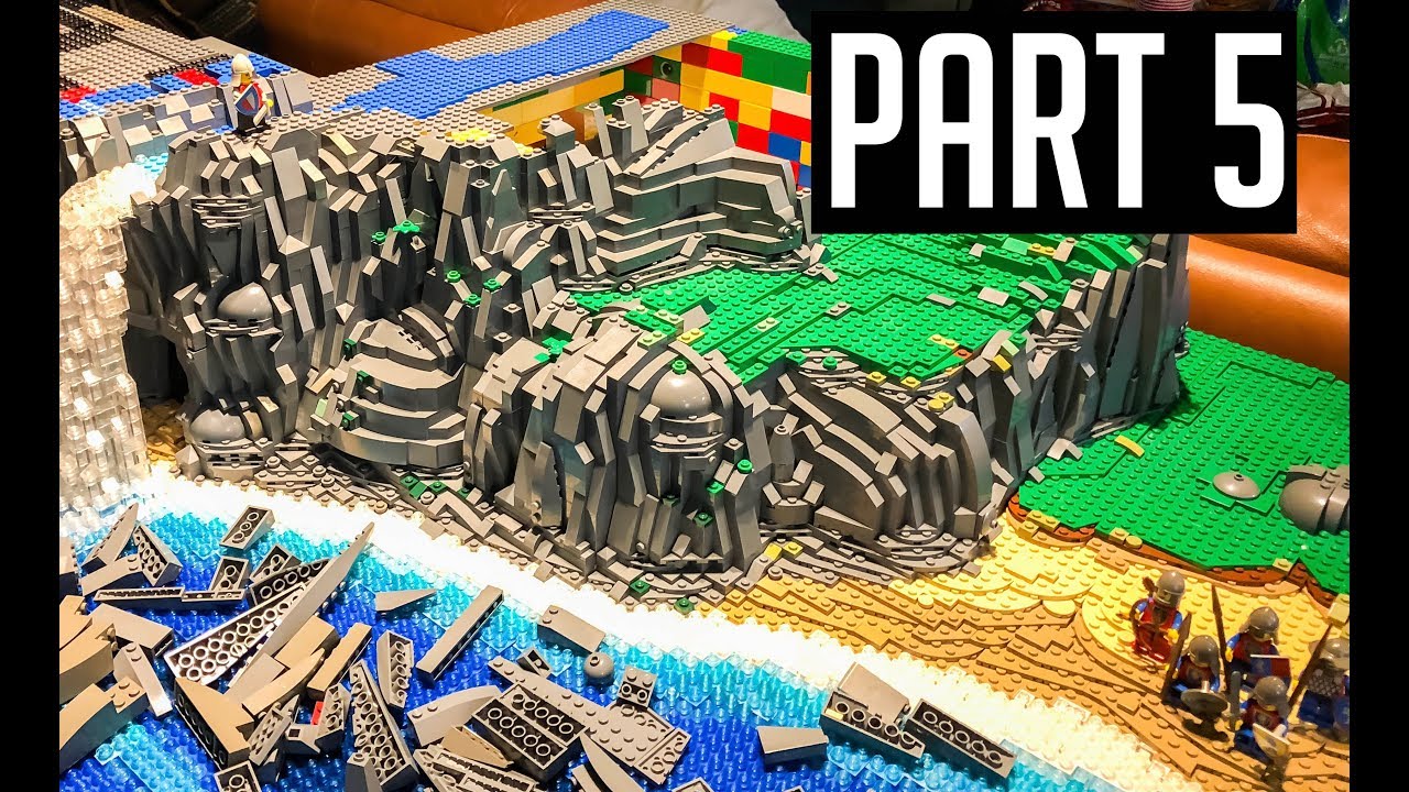 LEGO Castle Build Log, Part 5 - YouTube