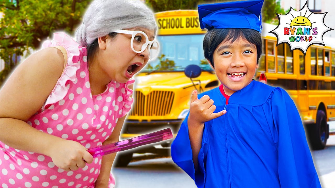 Ryan's LAST DAY of School Challenge! - YouTube