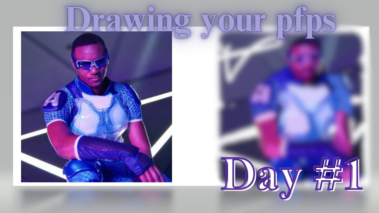 Drawing the most liked comments pfp. Day #1 - YouTube