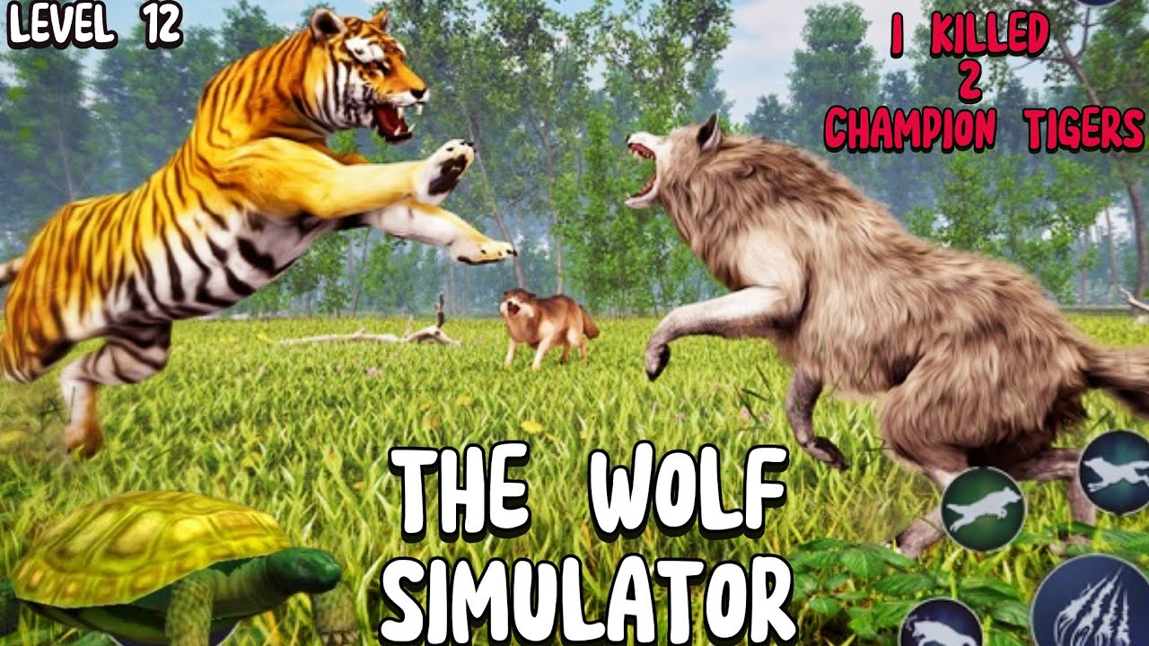 I K*lled 2 Champion Tigers | The Wolf Simulator Gamplay #part7 - YouTube