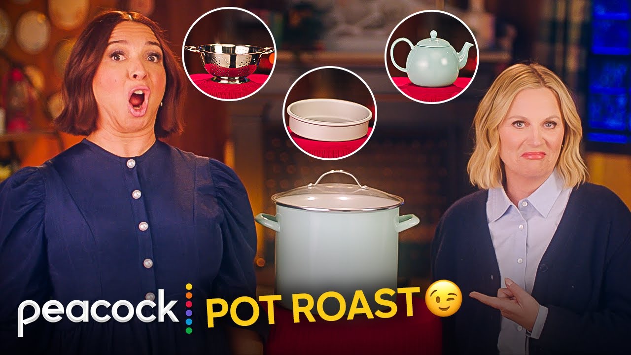 Amy Poehler & Maya Rudolph Absolutely Roast Your Pots and Pans | Baking ...