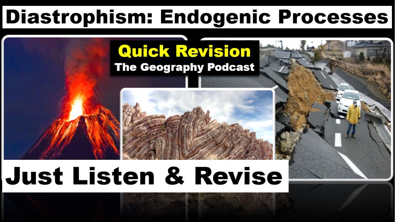 Diastrophism| Endogenic Processes| Geography| NTA UGC NET/SET/Asst ...
