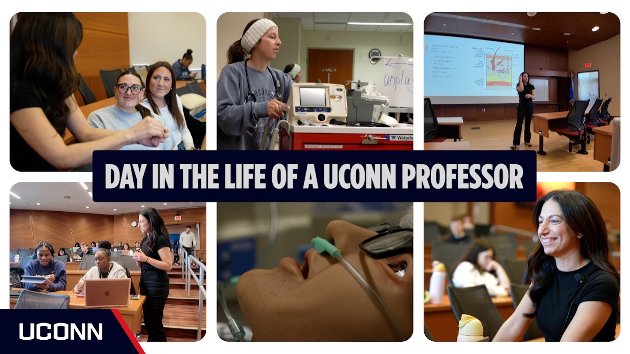 Day in the Life of a UConn Professor - YouTube