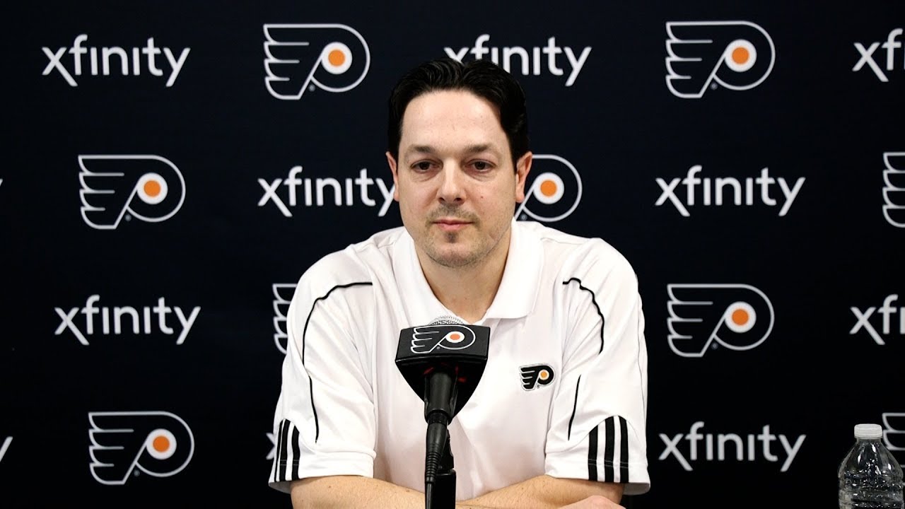 Press Conference: Daniel Briere (12 march 2023) - YouTube