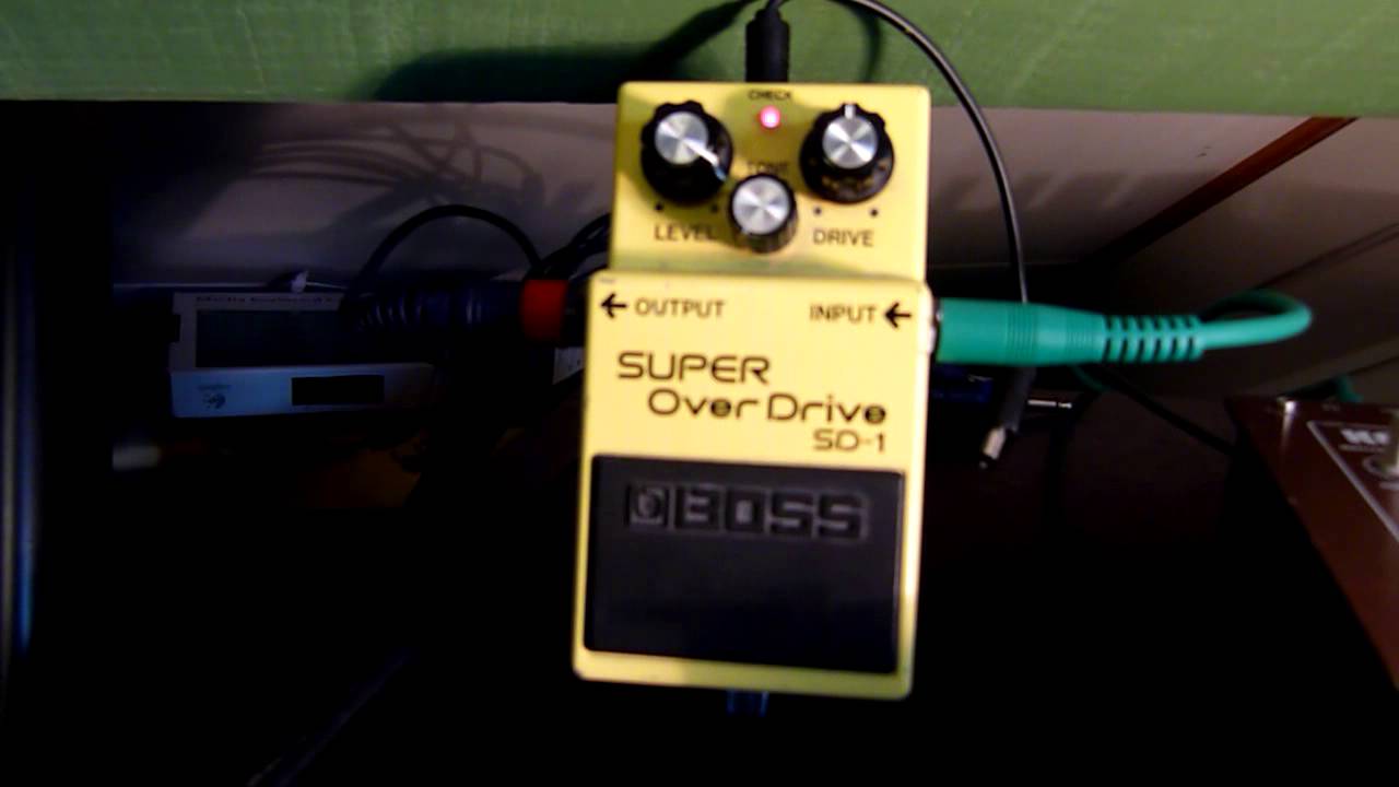 Boss SD-1 - Electribe R MK2 - YouTube