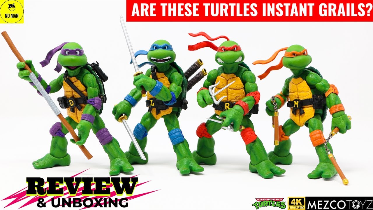 Mezco TMNT Review & Unboxing | Teenage Mutant Ninja Turtles Deluxe ...