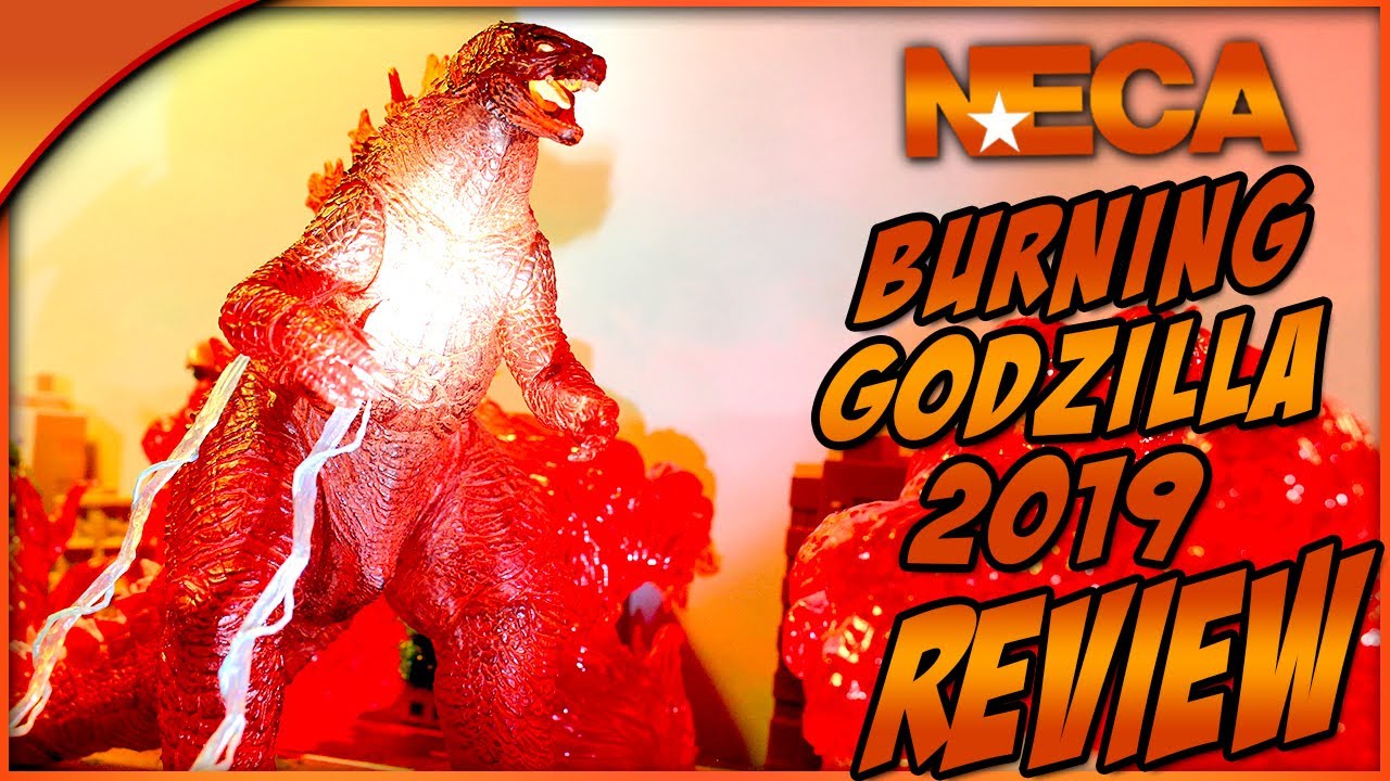 NECA Burning Godzilla 2019 REVIEW - YouTube