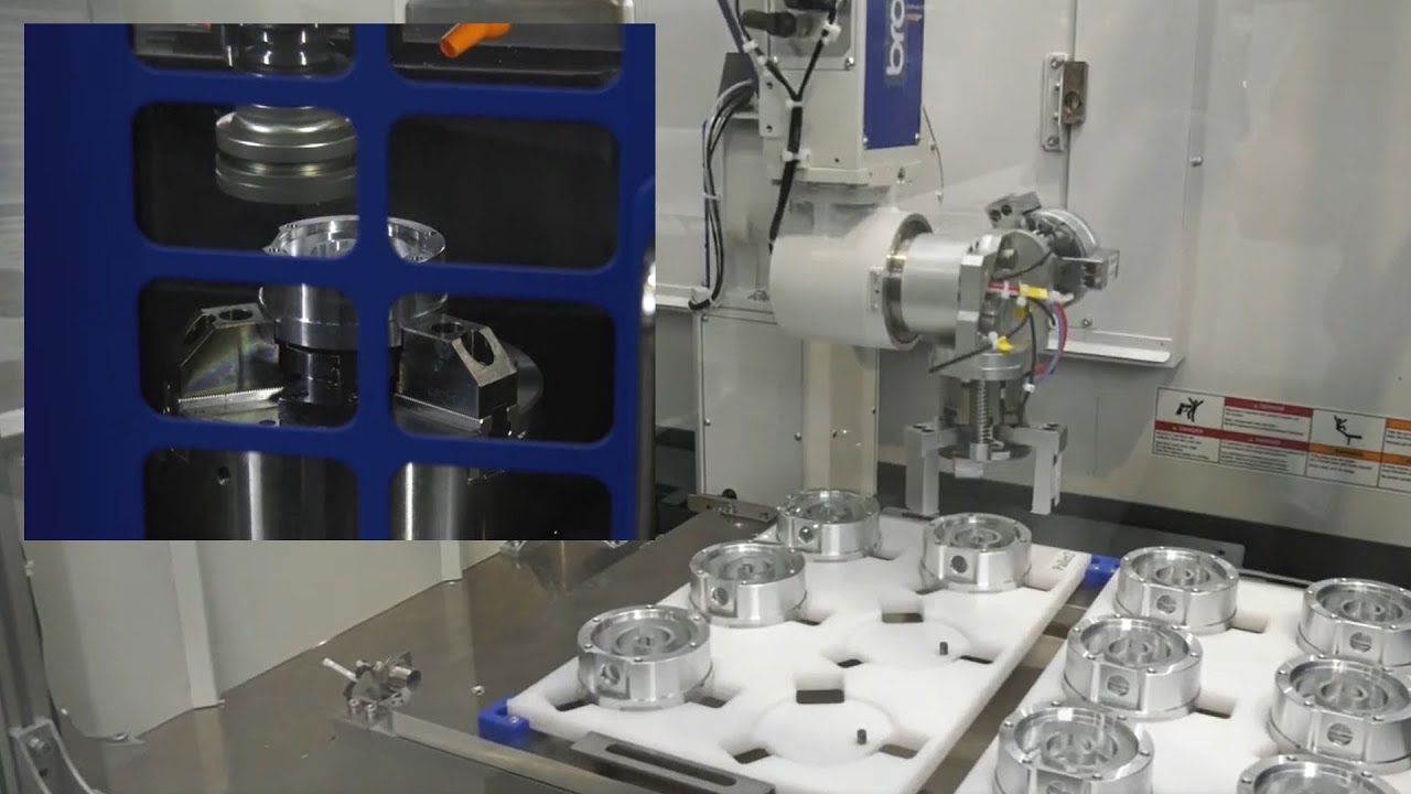 SPEEDIO M200X3 Multi-tasking machine with automation from BROTHER - YouTube