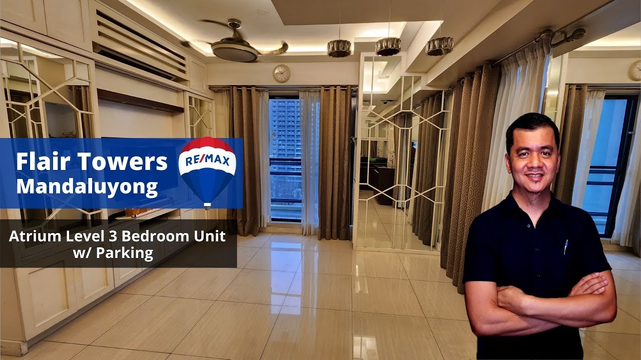 Atrium Level 3 Bedroom Unit with Parking at Flair Towers - YouTube
