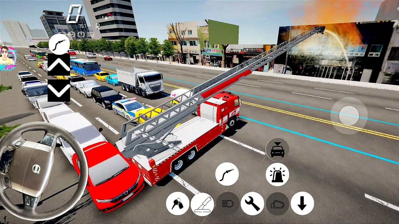 Extinguishing Fire with Fire Truck | 3D Driving Game 4.0 Android ...