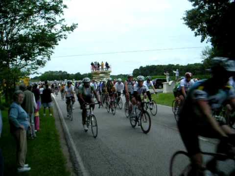 Ride Across Indiana RAIN Start - YouTube