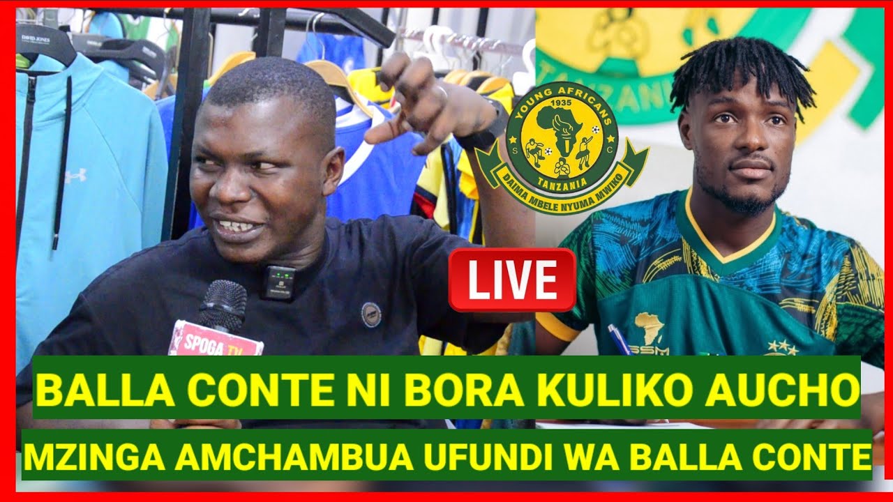 GHARIB MZINGA AMCHAMBUA BALLA CONTE NI BORA KULIKO KHALID AUCHO, YANGA ...