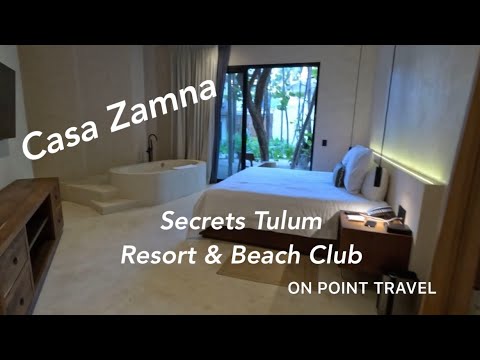 Secrets Tulum Resort & Beach Club. Casa Zamna Junior Suite Tropical ...