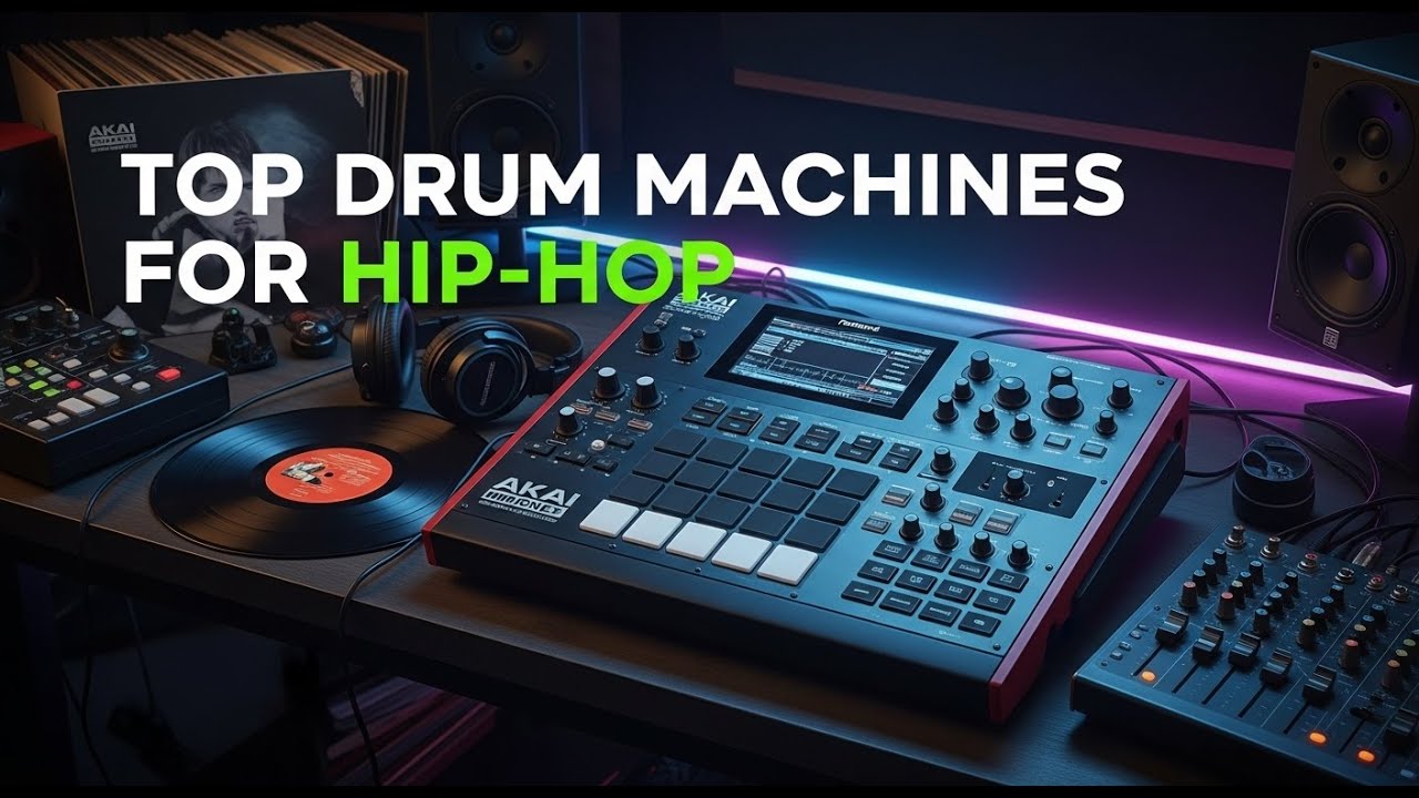TOP 5 Best Drum Machines for Hip Hop 2025 - YouTube