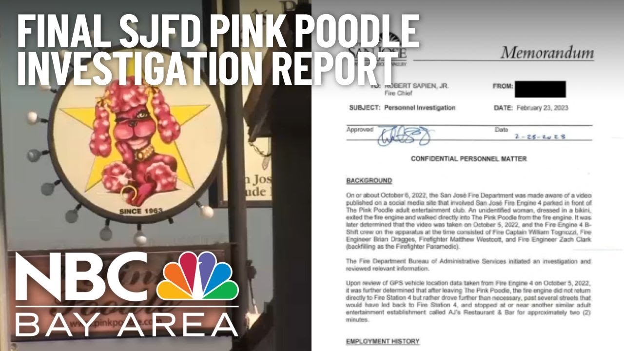 City releases final SJFD Pink Poodle investigation report - YouTube