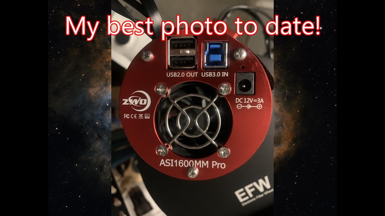 Finally switched to mono! Asi1600mm Pro - YouTube