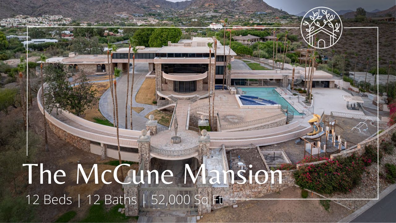 The $16,000,000 McCune Mansion with 52,000 SqFt of Livable Space - YouTube